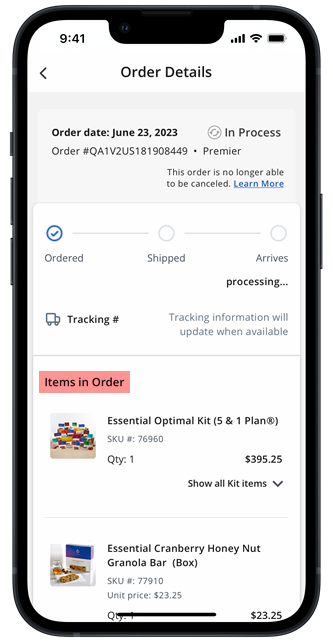 How to View Order History