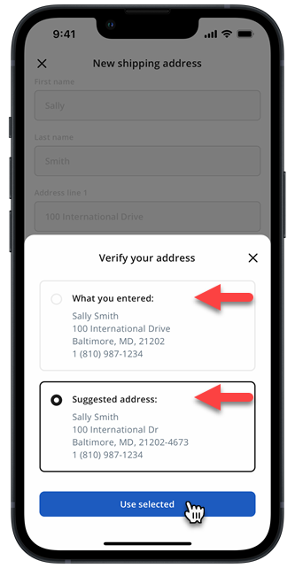 How to Add a New Shipping Address