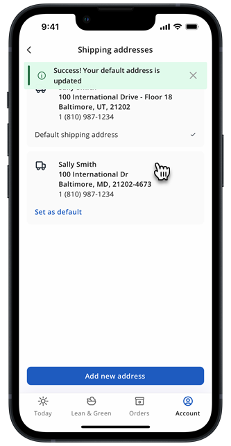 How to Delete Shipping Address