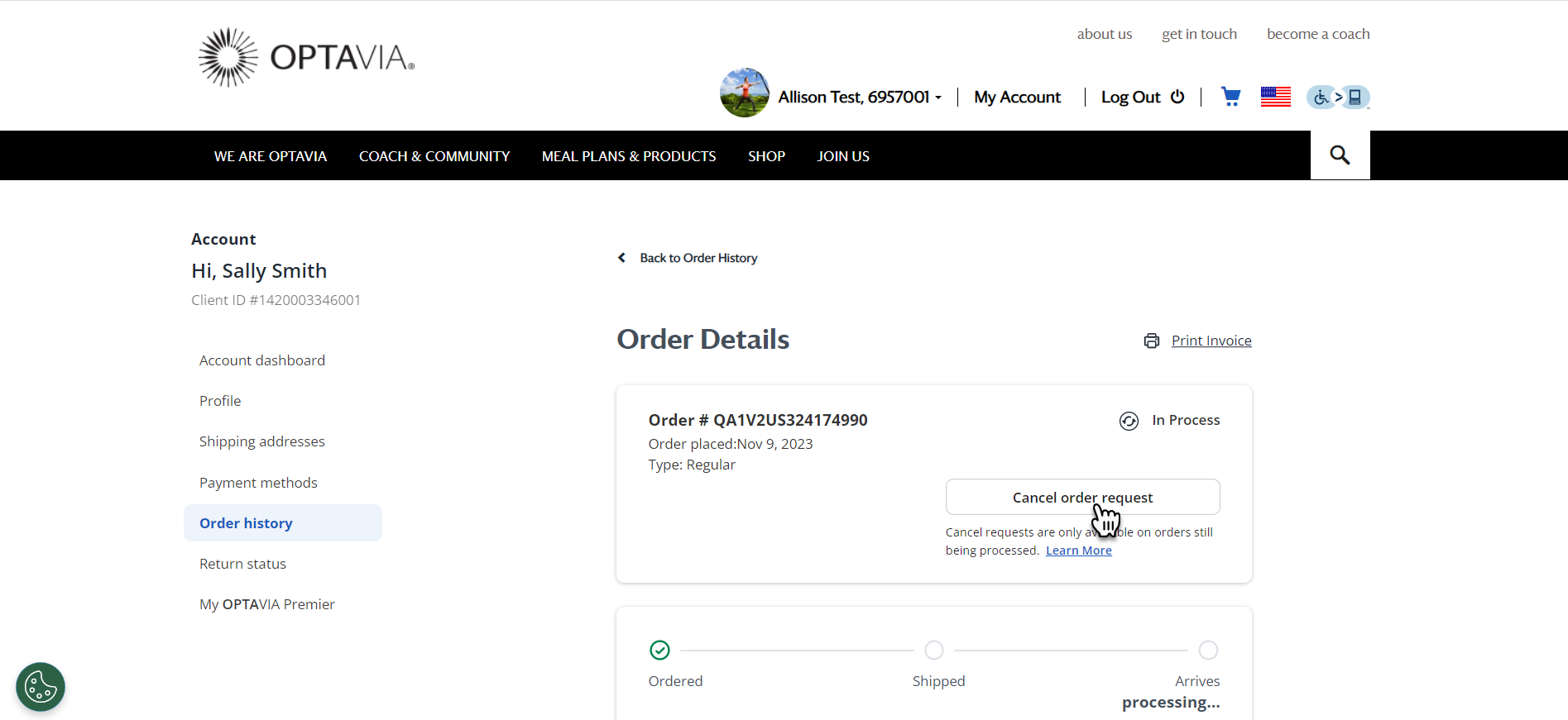 How to Cancel an Order