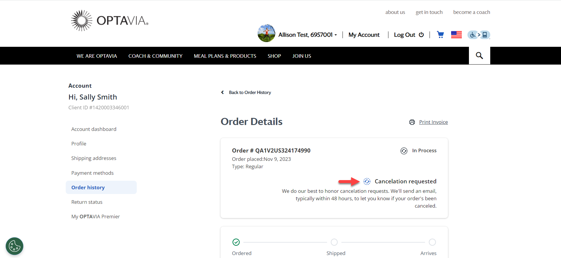 How to Cancel an Order