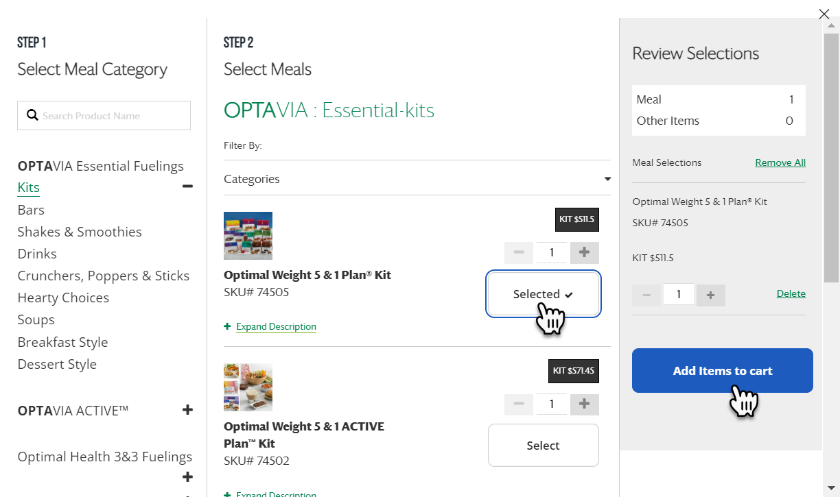 How to Customize a Kit