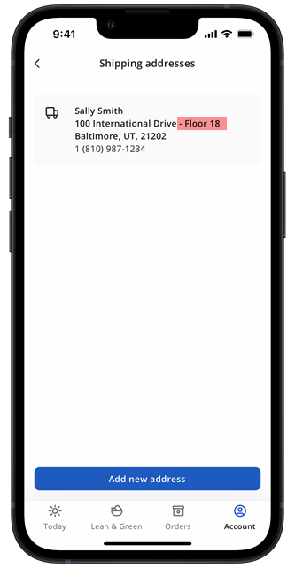 How to Update a Shipping Address