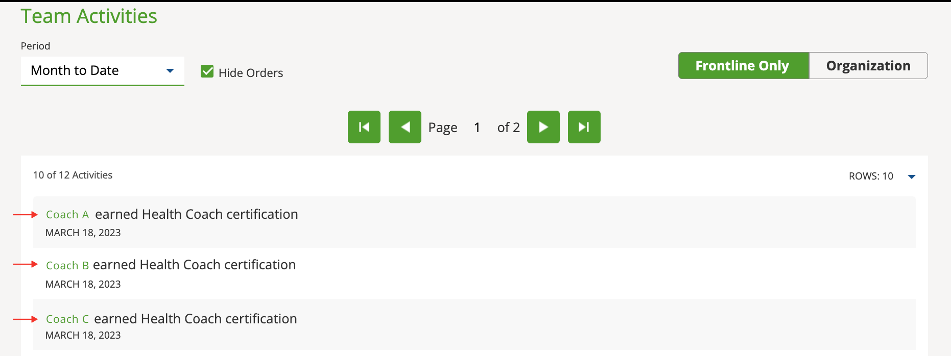 CONNECT: Team Activities